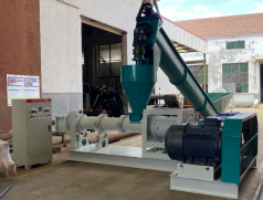 Feather Meal Production Line | Feather Puffing Extruder Machine